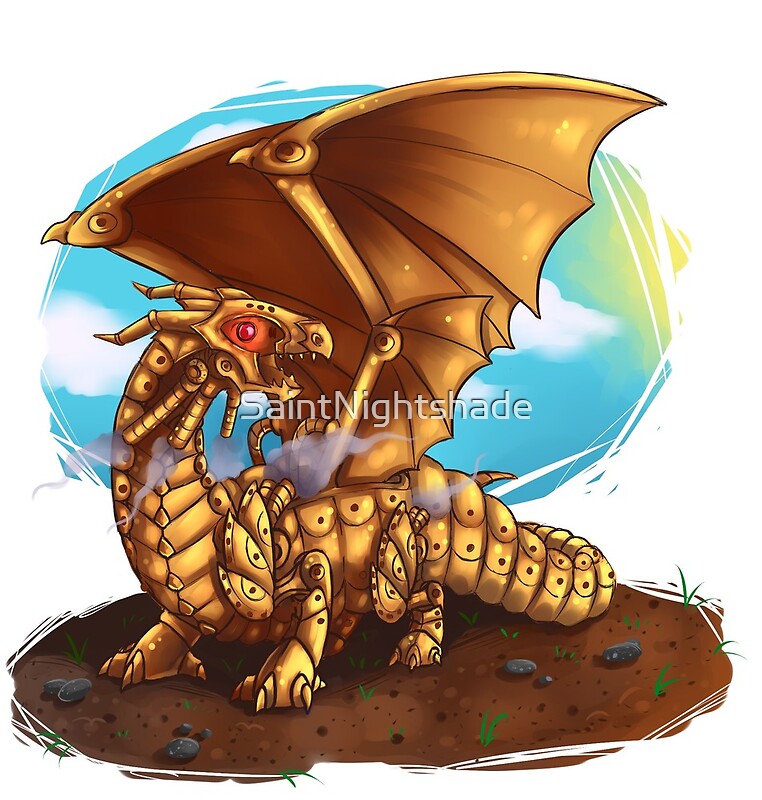 "Festus the Dragon" by SaintNightshade | Redbubble