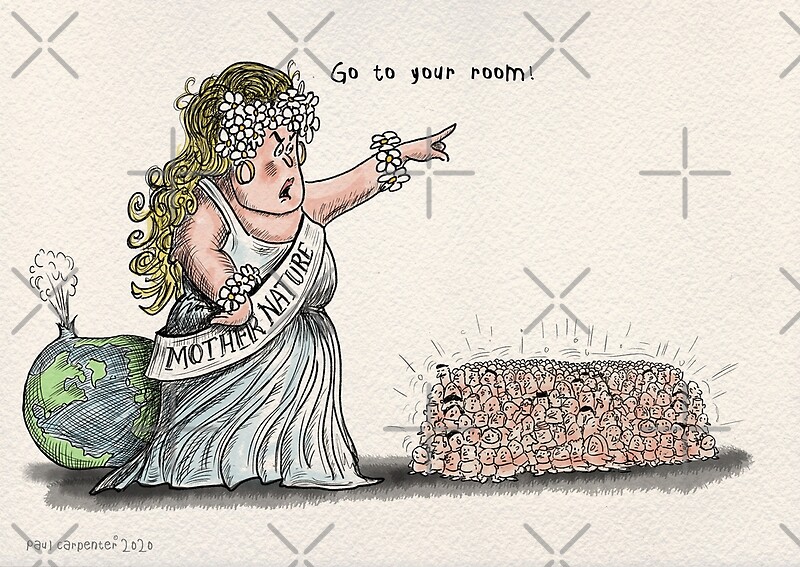 "Mother Nature Cartoon" by carpo17 | Redbubble