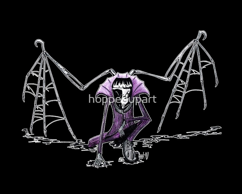 "Halloween Creeping" by hoppedupart | Redbubble