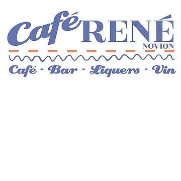 "Cafe Rene Novion" Essential T-Shirt for Sale by McPod | Redbubble