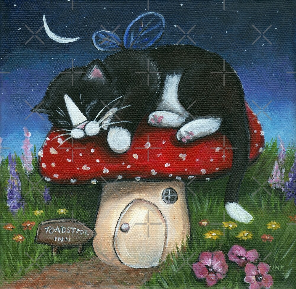 "Toadstool Inn" by Lisa Marie Robinson | Redbubble