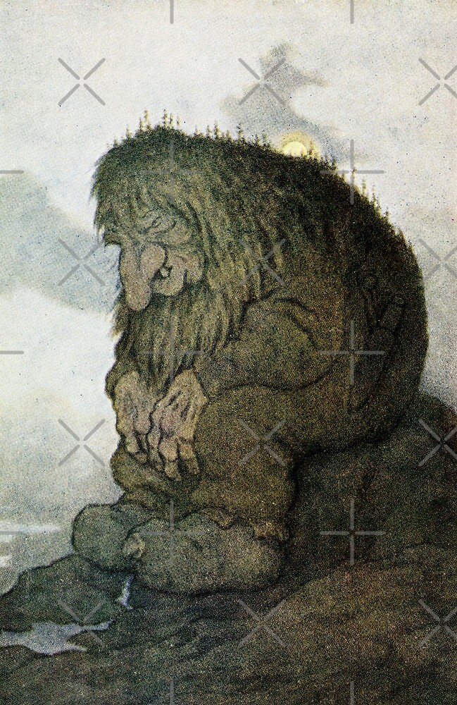 "Resting Troll " by dianegaddis | Redbubble