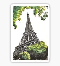 Eiffel Tower: Stickers | Redbubble