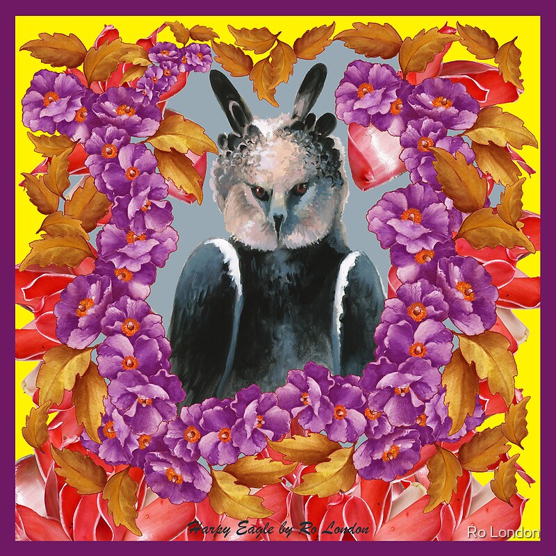"Harpy Eagle" by Ro London | Redbubble