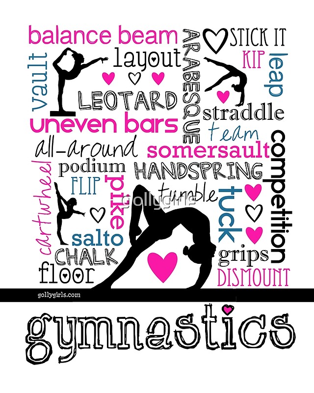 Gymnastics: Canvas Prints | Redbubble