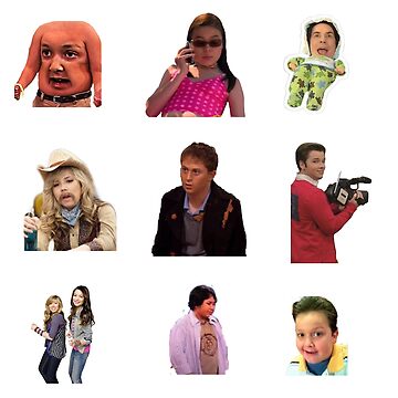 "iCarly Sticker Pack" Sticker for Sale by stupidthings | Redbubble