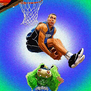 "Aaron Gordon 2016 Dunk Contest" Art Board Print for Sale by ...