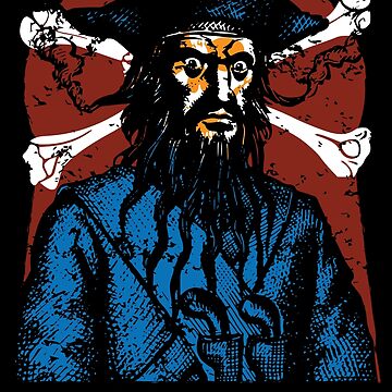 "BLACKBEARD - PLUNDER AND RUM" Cap for Sale by Madjack66 | Redbubble