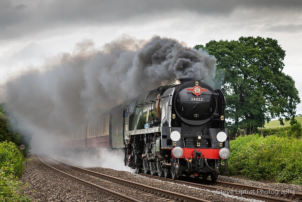 "SR Rebuilt Light Pacific 4-6-2 no 34046 (as 34052 Lord Dowding)" by ...