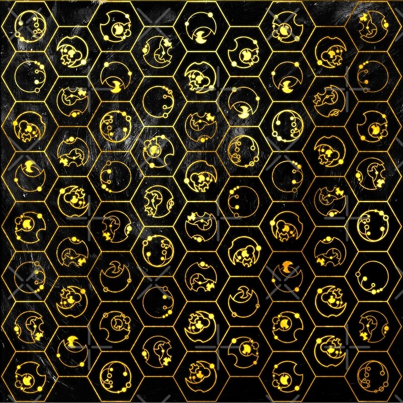 "Time Lord Alphabet (black)" by TheWhiteBear | Redbubble