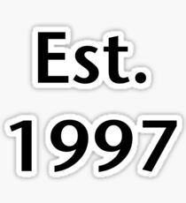 1997: Stickers | Redbubble