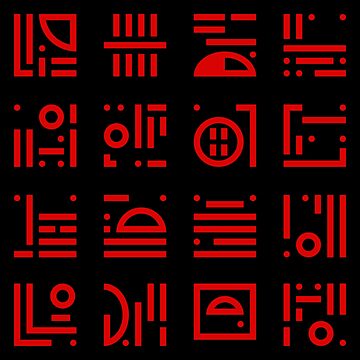 "Blade Vampire Glyphs Square" Art Board Print for Sale by StrngrThnFctn ...