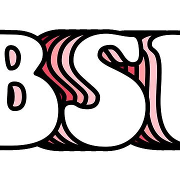 "bsu" Sticker for Sale by esedlack14 | Redbubble