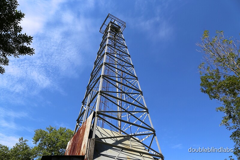 "Oil Tower" by doubleblindlabs | Redbubble