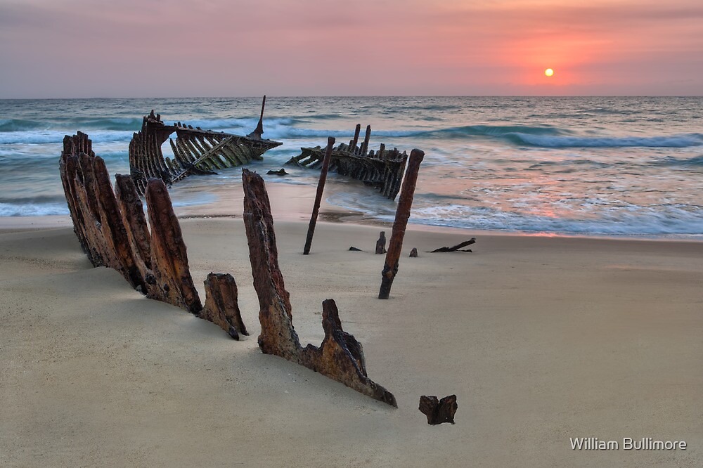 "Dicky Beach • Caloundra • Queensland" by William Bullimore | Redbubble