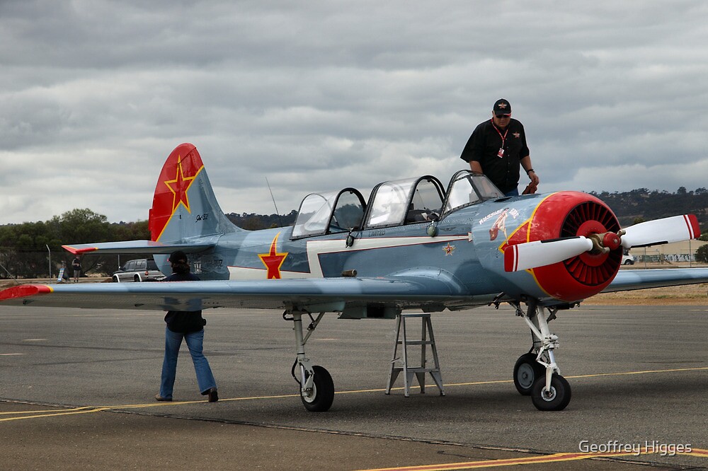 "Chinese Training Aircraft - Nanchang CJ-6A" by Geoffrey Higges | Redbubble