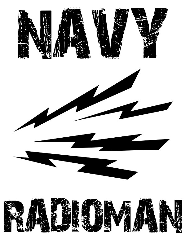 "US Navy Radioman Insignia" Stickers by courson | Redbubble