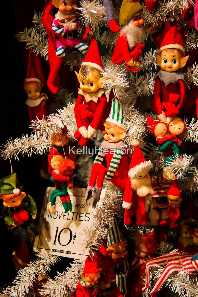 "Elves in the Christmas Tree" by KellyHeaton | Redbubble