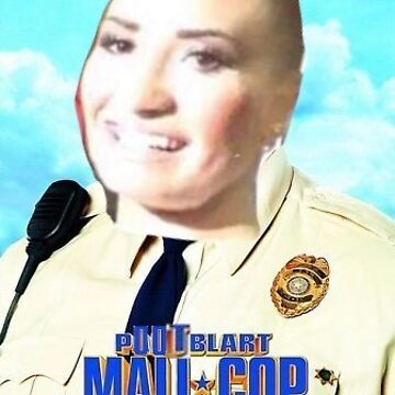 "POOT BLART MALL COP" Sticker for Sale by poopypepe | Redbubble