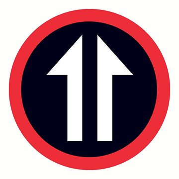 "Mod Split Arrow" Sticker for Sale by Skatee | Redbubble