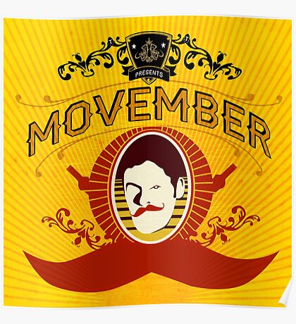 Movember: Posters | Redbubble
