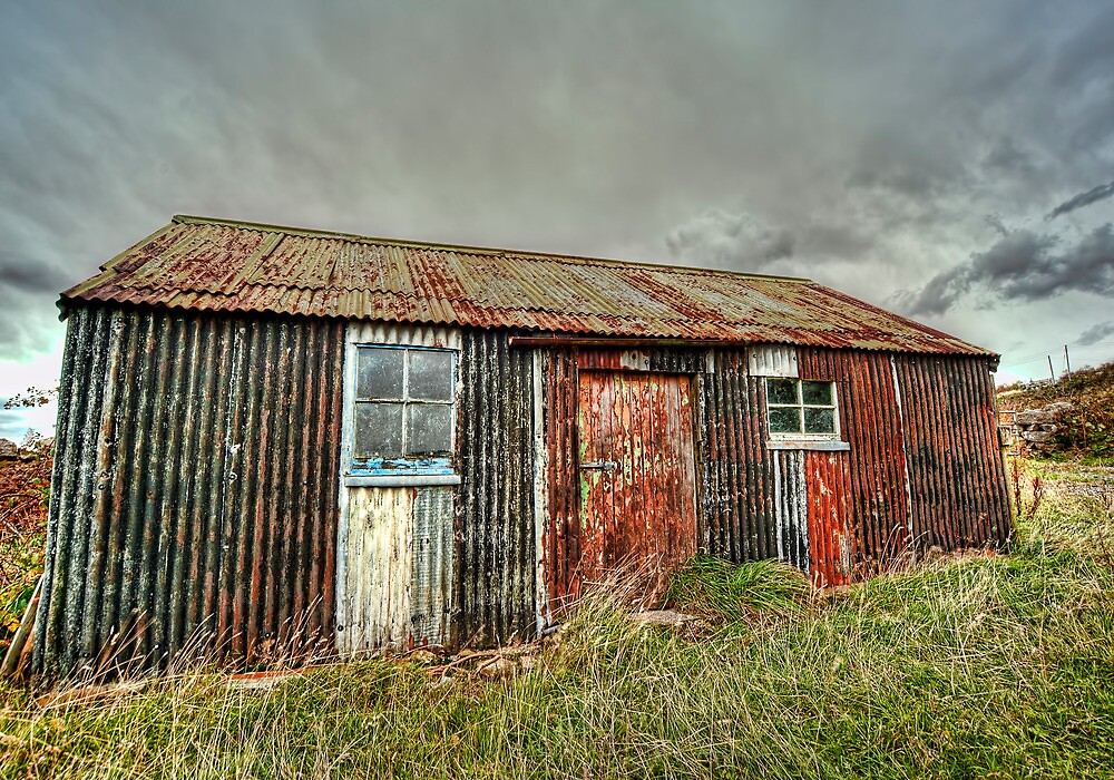 "Tin Shack on Isle of Raasay" by JPassmore | Redbubble