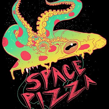 "Space Pizza" Sticker for Sale by Hillary White | Redbubble