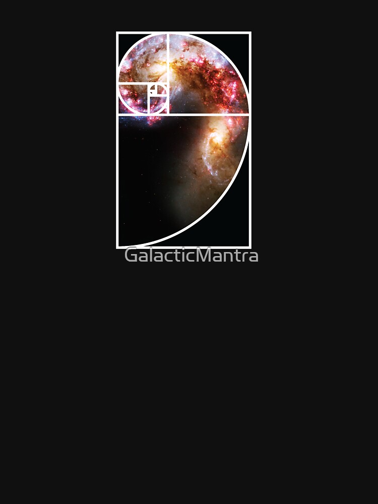 Fibonacci Spiral Galaxy