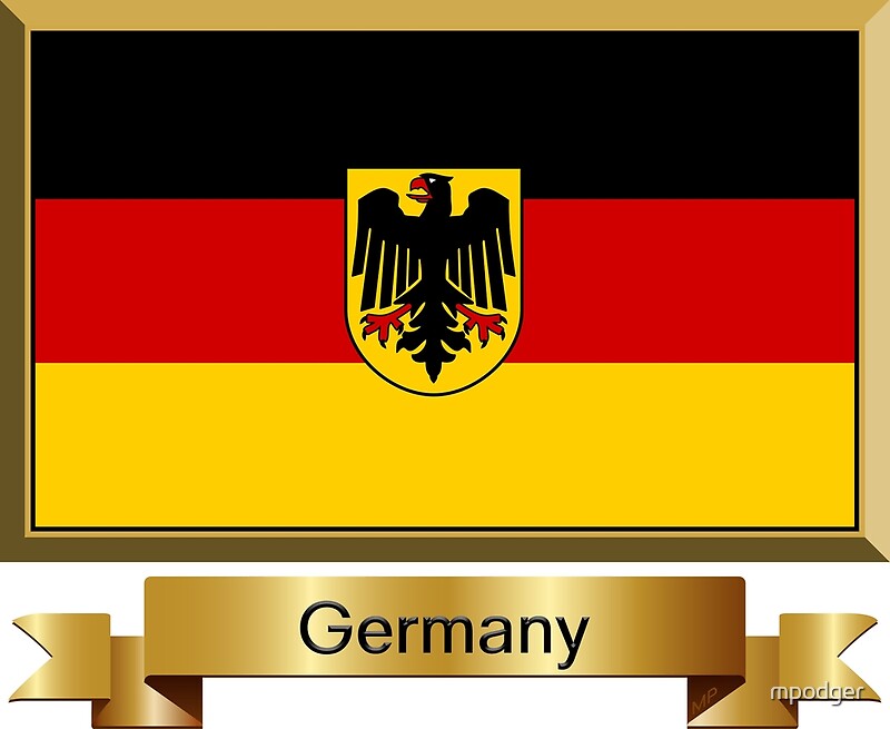 "German State Flag Gifts, Stickers & Products - Named" by mpodger ...
