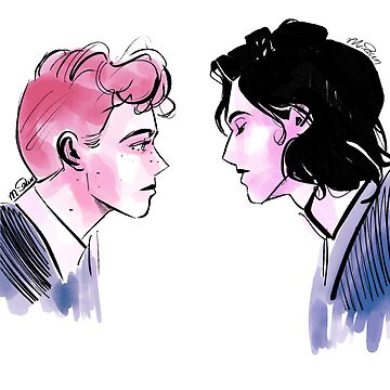 "Watercolour Snowbaz" Art Print for Sale by drawingdawnart | Redbubble