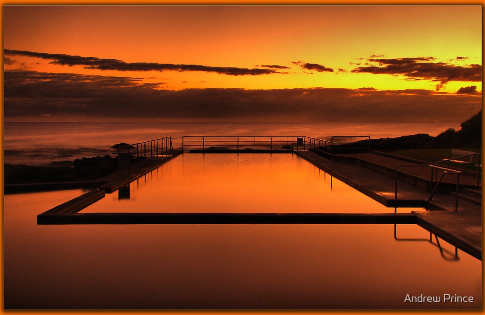 "Ocean Baths "Blackhead"" by Andrew Prince | Redbubble