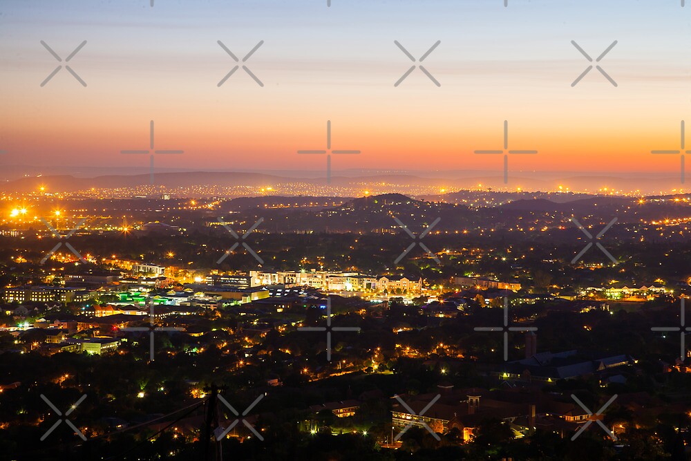 "Pretoria at night #2" by Rudi Venter | Redbubble