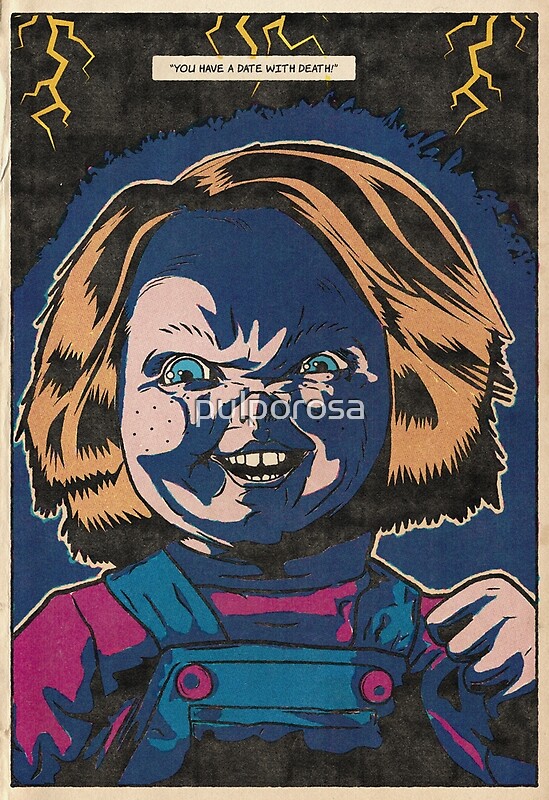 " chucky evil laugh" by pulporosa | Redbubble