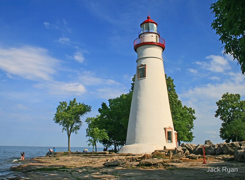 "Marblehead Lighthouse" by Jack Ryan | Redbubble