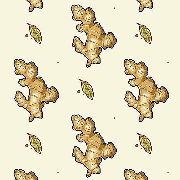 "ginger root power" Sticker for Sale by smalldrawing | Redbubble