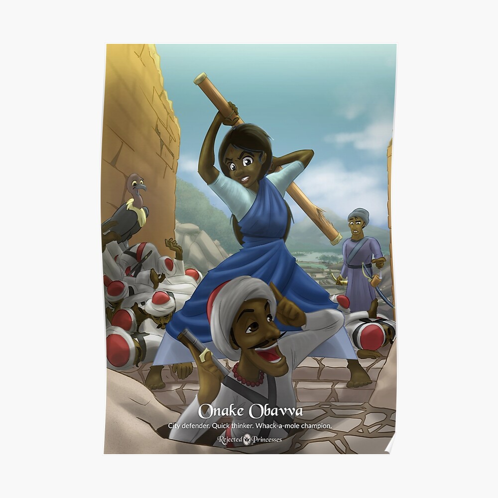 ""Onake" Obavva" Poster by jasonporath | Redbubble