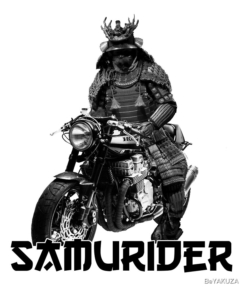 "Samurai rider Samurider" by BeYAKUZA | Redbubble