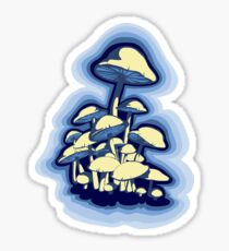 Magic Mushrooms Stickers | Redbubble