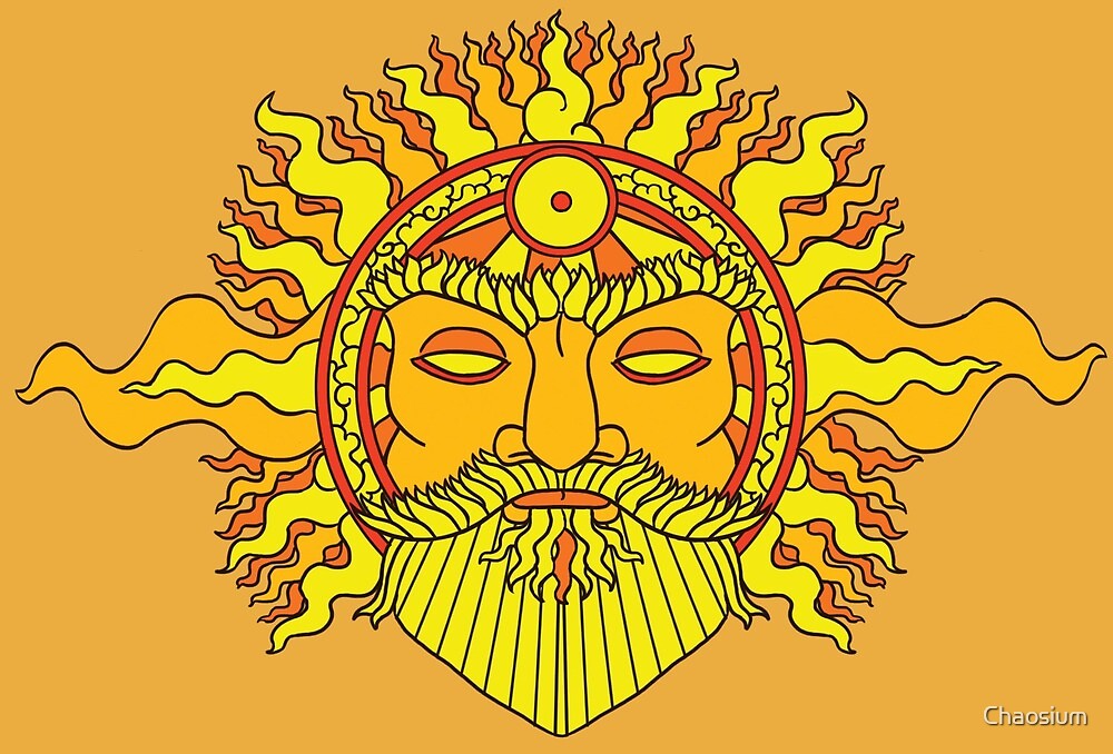 "Yelm The Sun God by Kalin Kadiev" by Chaosium | Redbubble