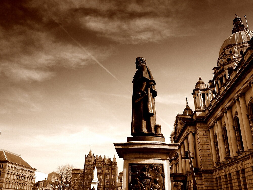 "Sir Edward Harland Memorial, Belfast City Hall" by Chris Millar ...