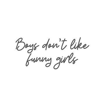 "Funny Girls" Poster for Sale by cobie123270 | Redbubble