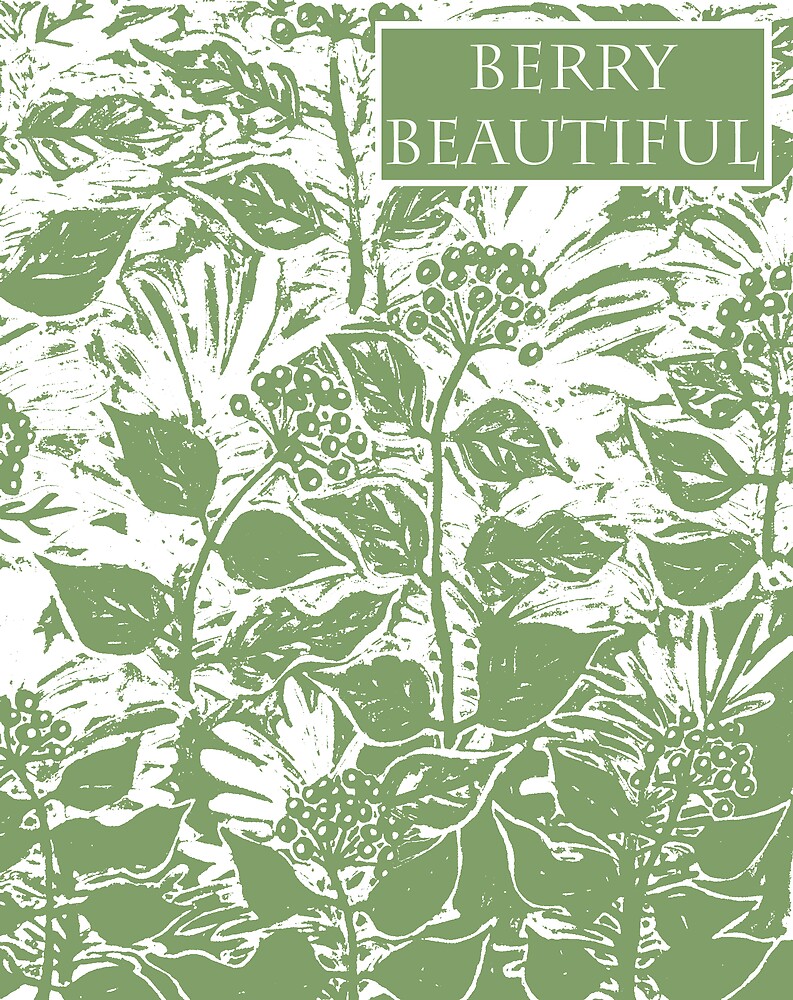 "Berry Beautiful, Design" by Emily King | Redbubble