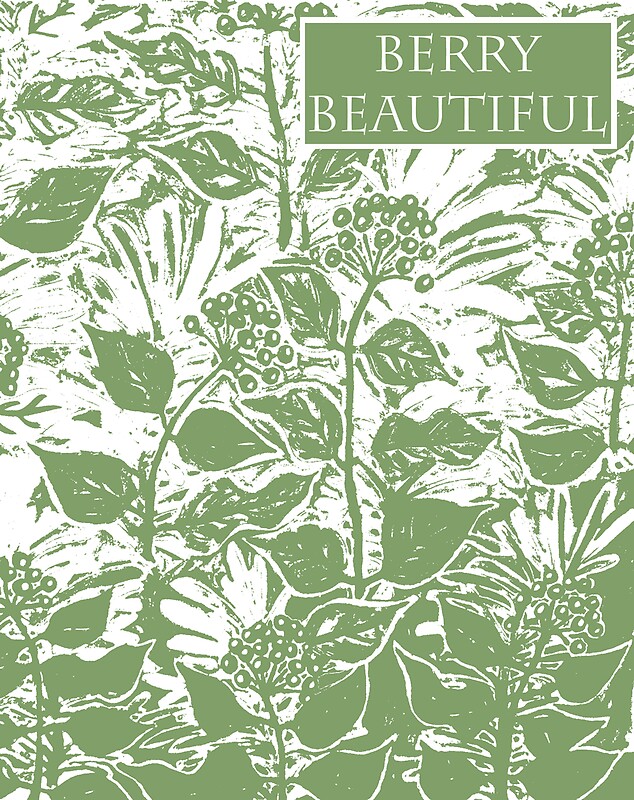"Berry Beautiful, Design" by Emily King | Redbubble