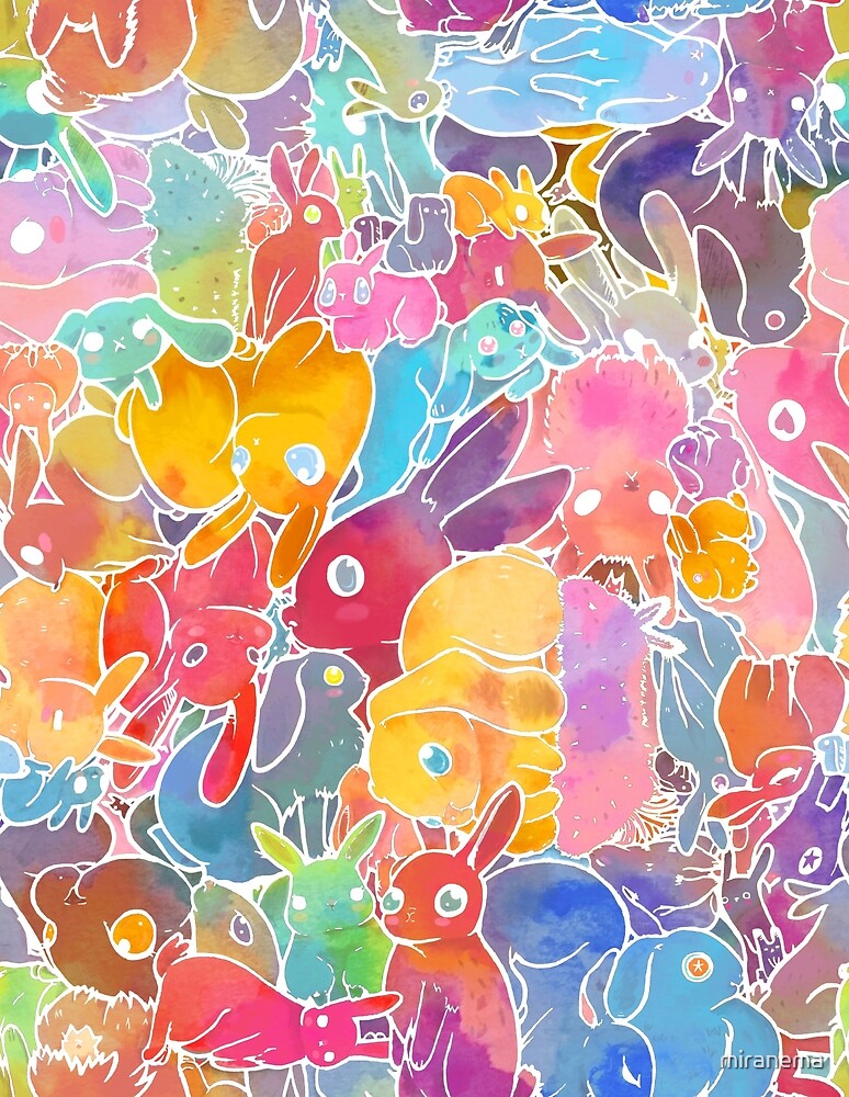 "Bunny Invasion" by miranema | Redbubble