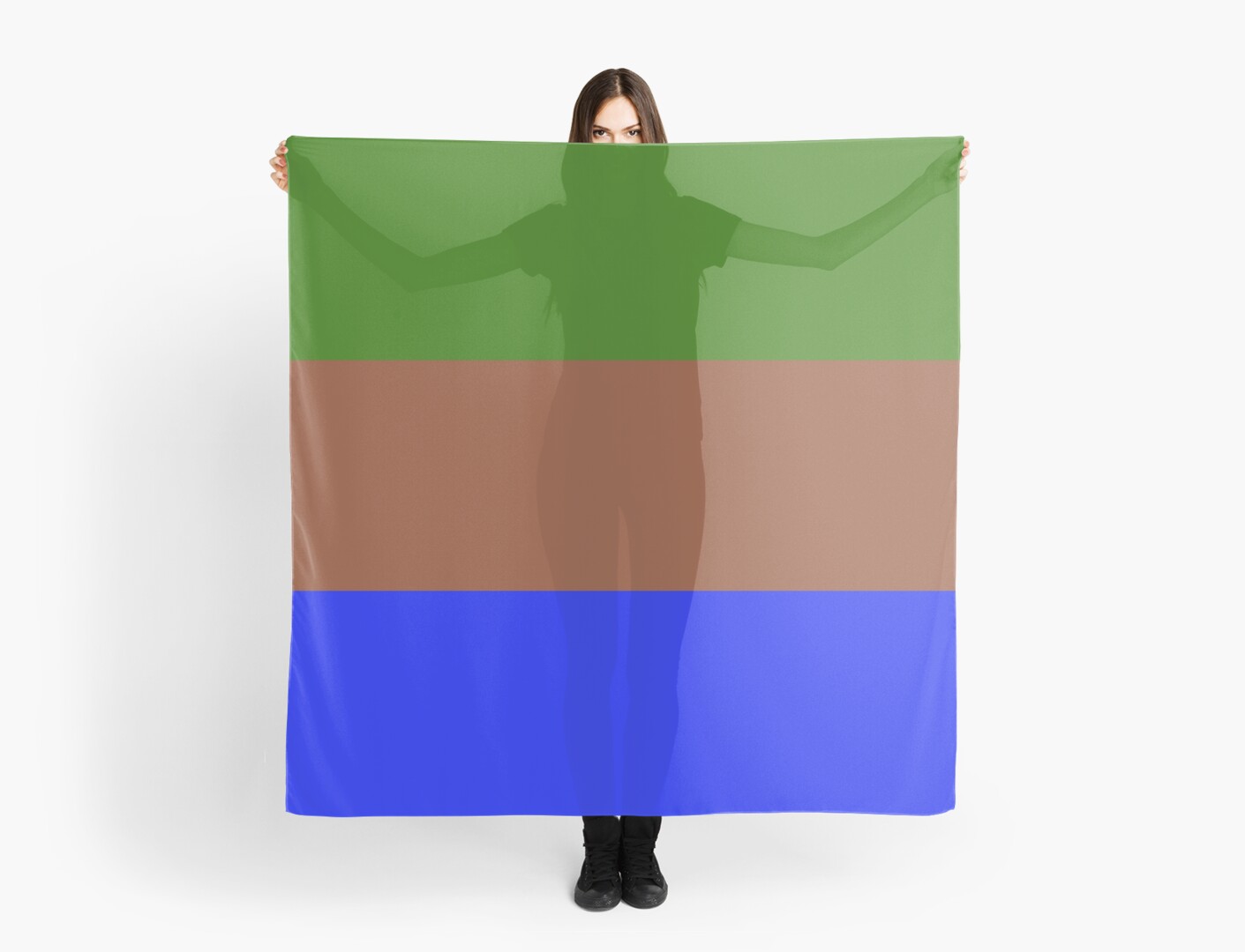 "Sapiosexual Pride Flag (v.1)" Scarf by porcupride | Redbubble