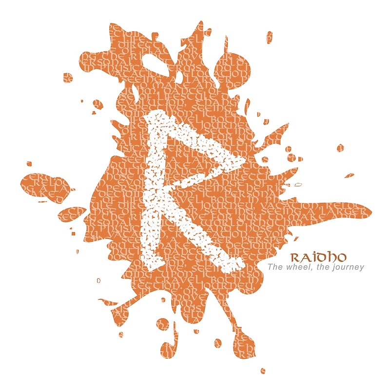 "Magnus Chase - Norse Rune Series - Raidho: The Wheel, the Journey" by ...