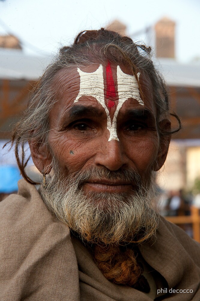 "Forehead Paint" by phil decocco | Redbubble