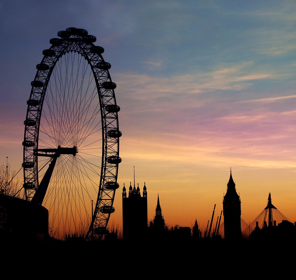 "Waterloo Sunset" by Martinsphotos | Redbubble