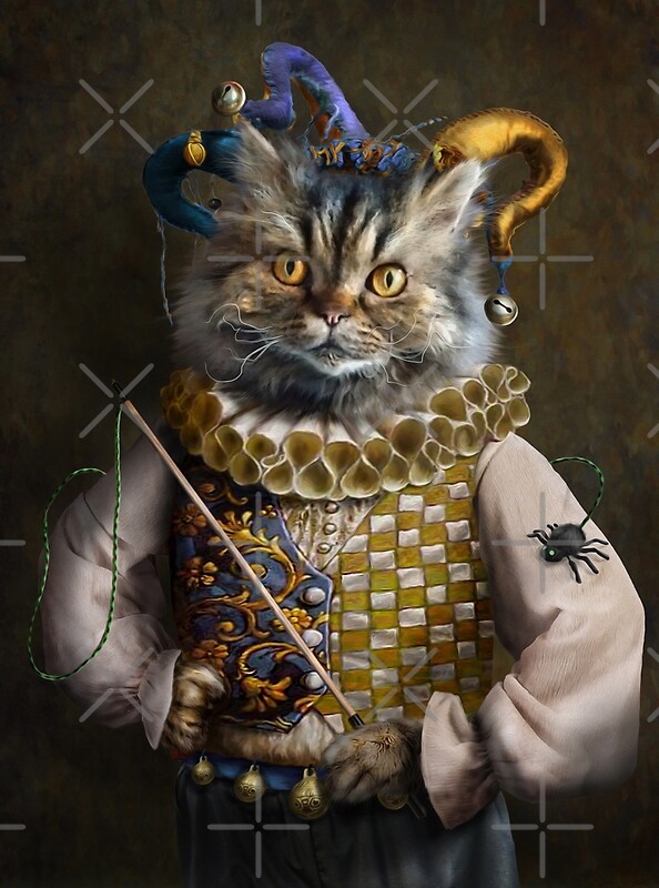 "Cat Portrait - Hamish" by carpo17 | Redbubble