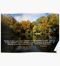 Philippians 4 8 Posters | Redbubble